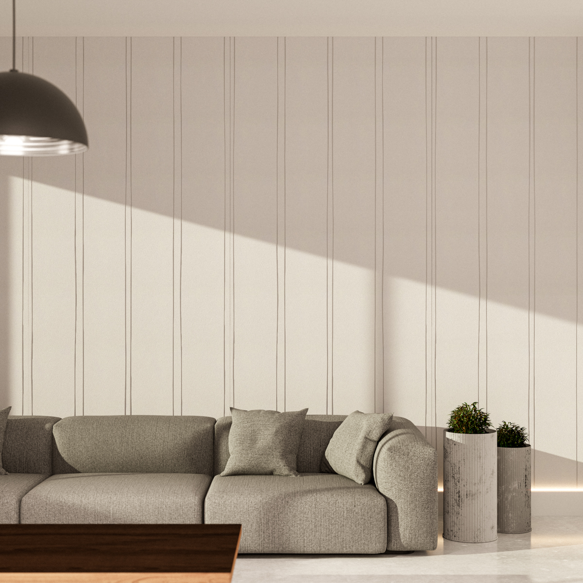 Organic Etch Panel Stripe - Zintra Acoustic Solutions